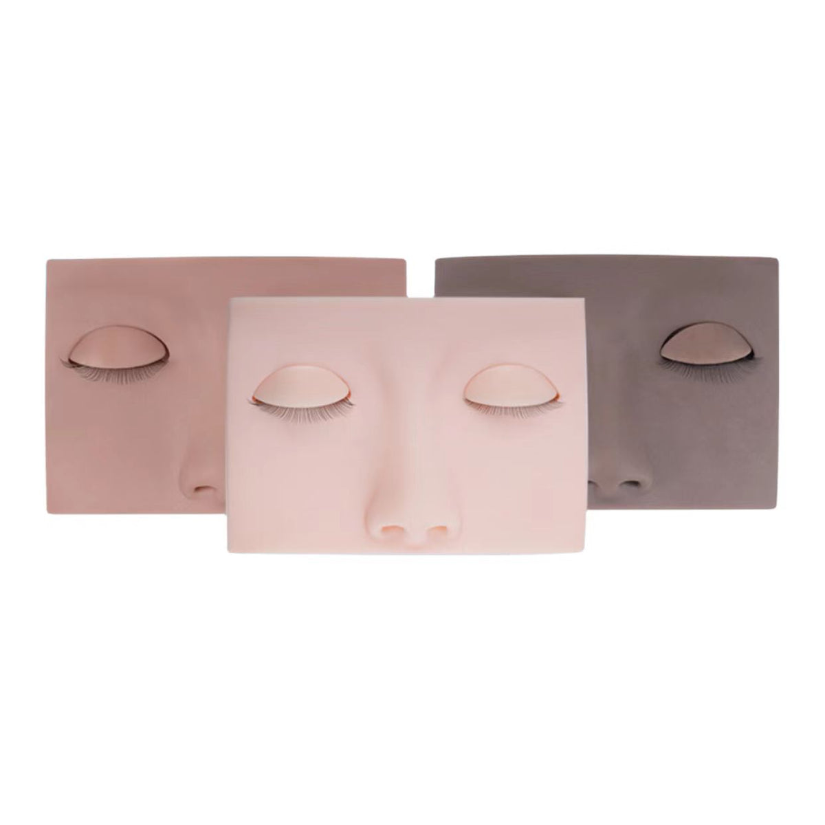 Removable Eyelids Eyelash Extension Practice Face Model–Thevan Lash ...